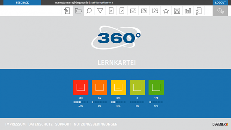 Tipps und Tricks - CLICK & LEARN 360° online
